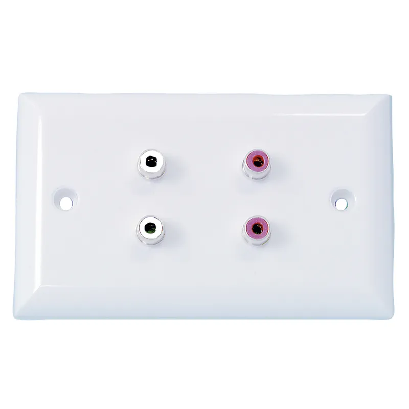 PAL 2 Socket Wallplate - TV and FM | Jaycar Australia