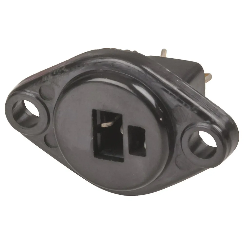 2 Pin DIN PANEL Socket | Jaycar New Zealand