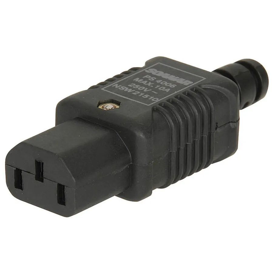 Snap-In IEC Mains Socket | Jaycar New Zealand