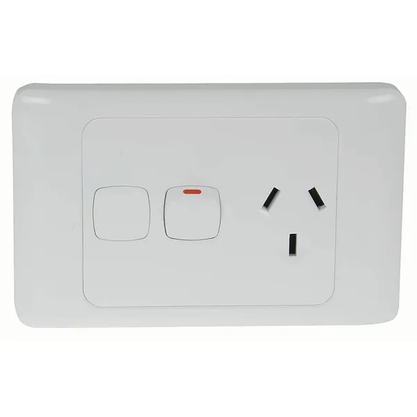 10A Double GPO Power Point with Extra Switch | Jaycar Australia