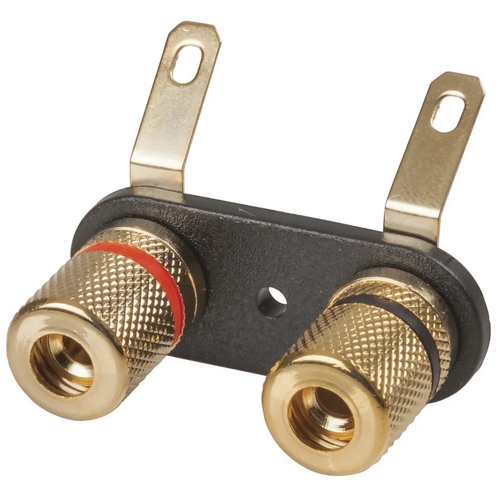 2 Way Gold Banana / Screw Terminals | Jaycar Australia