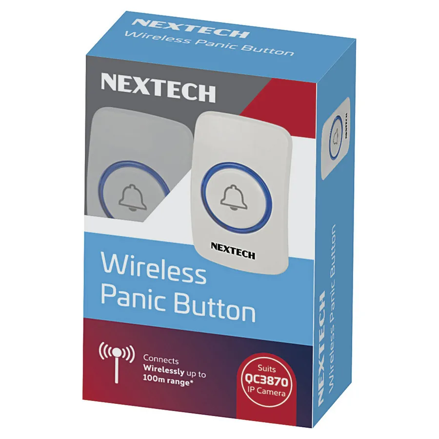 Wireless Panic Button to suit QC3870 Wi-Fi Camera System | Jaycar Australia