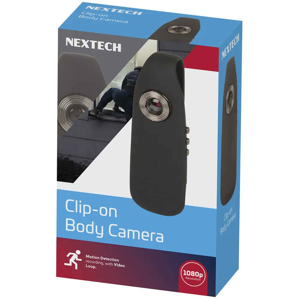 Nextech 1080p Clip-on Body Camera | Jaycar Australia
