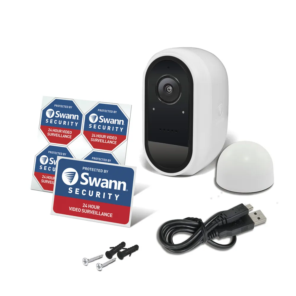 Swann 1080p Battery Powered Smart Wifi Camera SWIFI-CAMW-GL | Jaycar ...