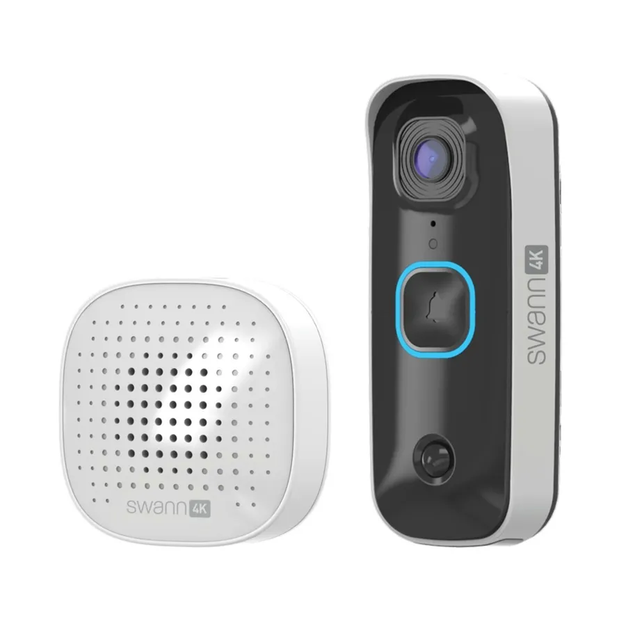 Swann 4K Video Doorbell and Chime Kit with 32GB Card | Jaycar Australia