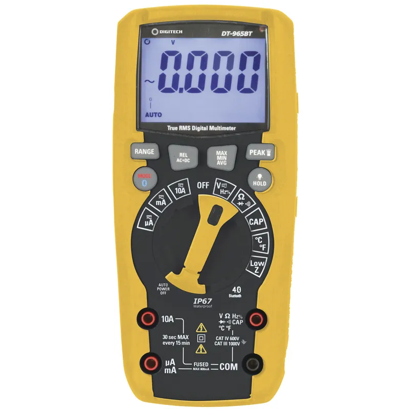 True RMS Digital Multimeter with Bluetooth® Connectivity | Jaycar Australia