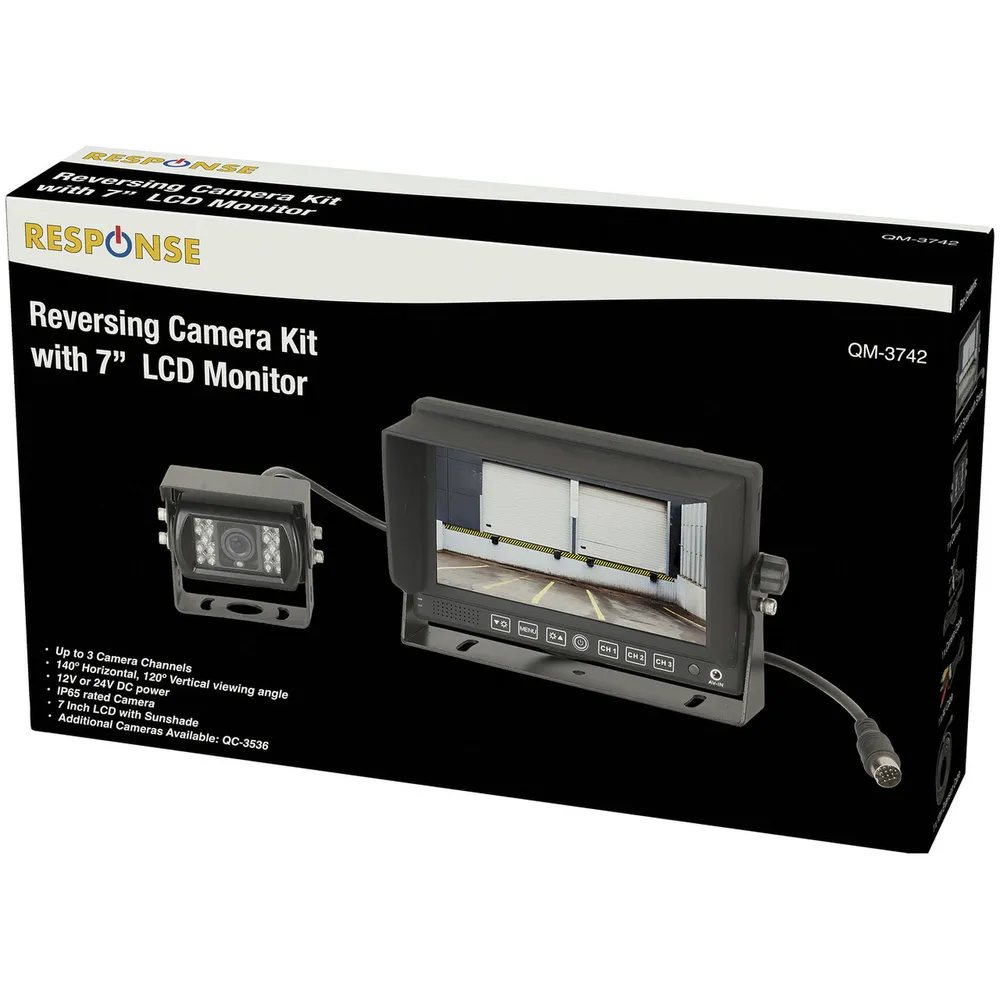 Wired Reversing Camera with 7" LCD | Jaycar Australia
