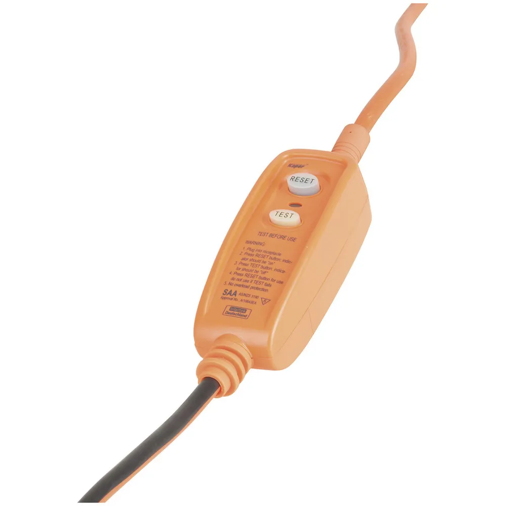 IP65 Inline RCD Circuit Breaker 1.8m | Jaycar Australia