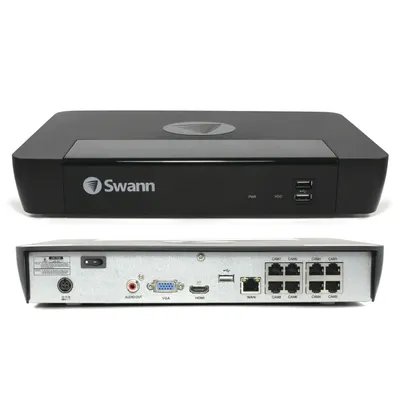 Swann 8CH 6K NVR Kit with 4 x 6K PIR Bullet Cameras 2 x 6K PIR Dome ...