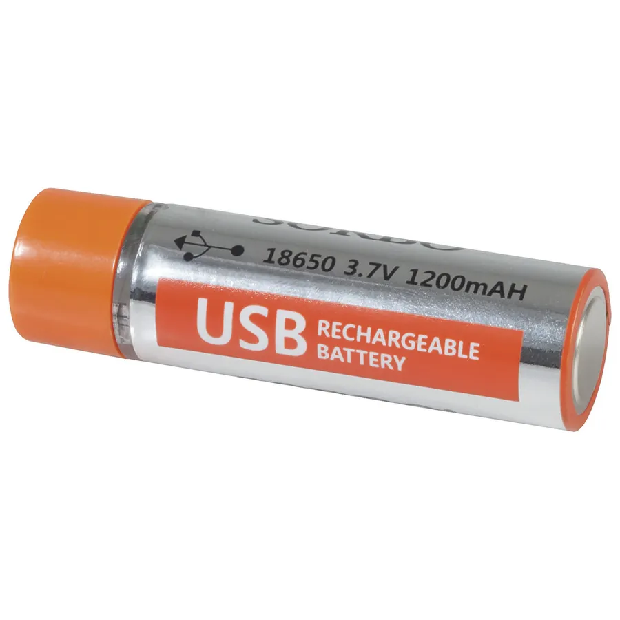 USB Rechargeable 18650 3.7V 1200mAH Li-Po Battery | Jaycar Australia