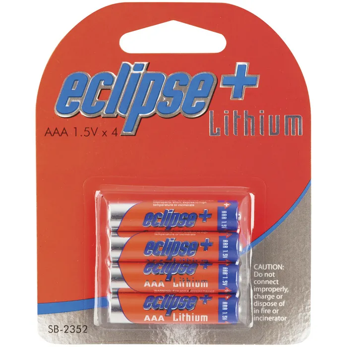 Four Pack 1.5V Eclipse+ AAA Lithium Batteries | Jaycar Australia