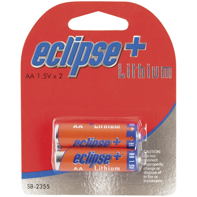 Four Pack 1.5V Eclipse+ AA Lithium Batteries | Jaycar Australia