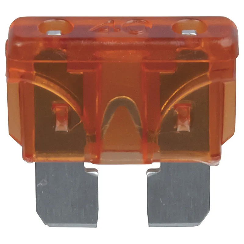40A Dark Orange Standard Blade Fuse | Jaycar New Zealand