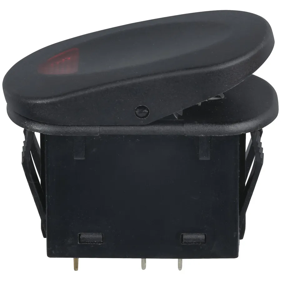 IP65 Rated Round Rocker Switches DPDT 250VAC 6A | Jaycar Australia