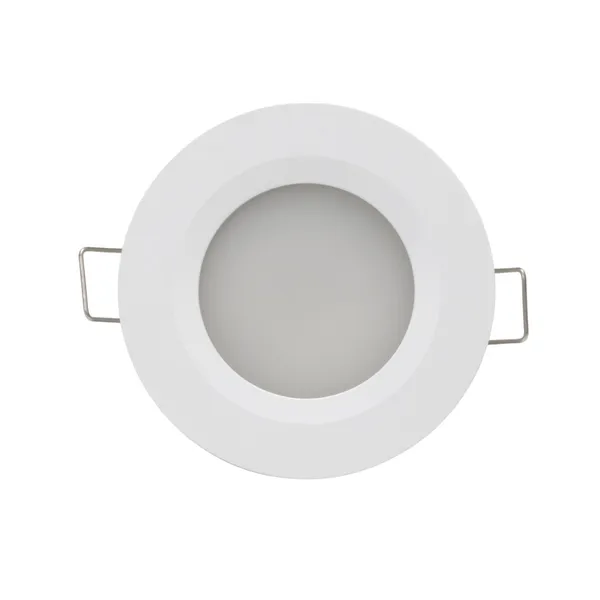 2W 11-16VDC Cool White LED Downlight with Push Button Diffuser White ...