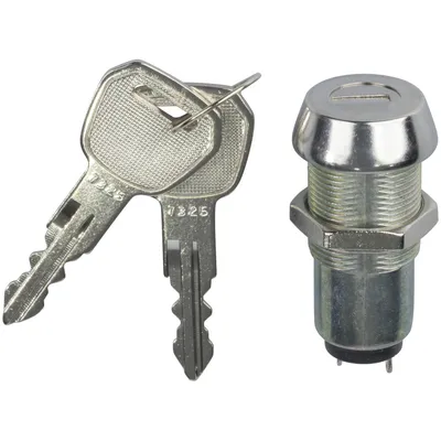 Barrel Key Switch - Key Type B | Jaycar Australia