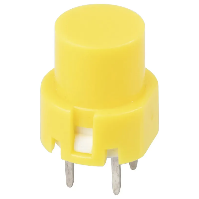 White Snap Action Keyboard Switch - PCB Mount | Jaycar Australia