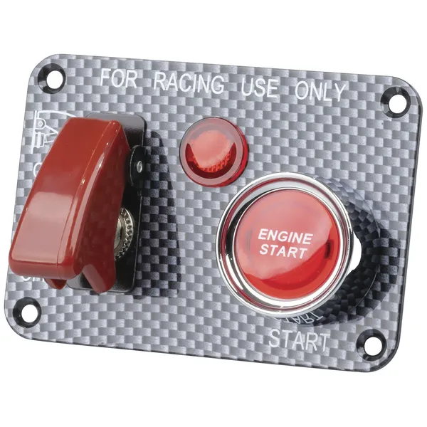 Missile Launch Style Toggle Switch Cover - Carbon Fibre appearance ...