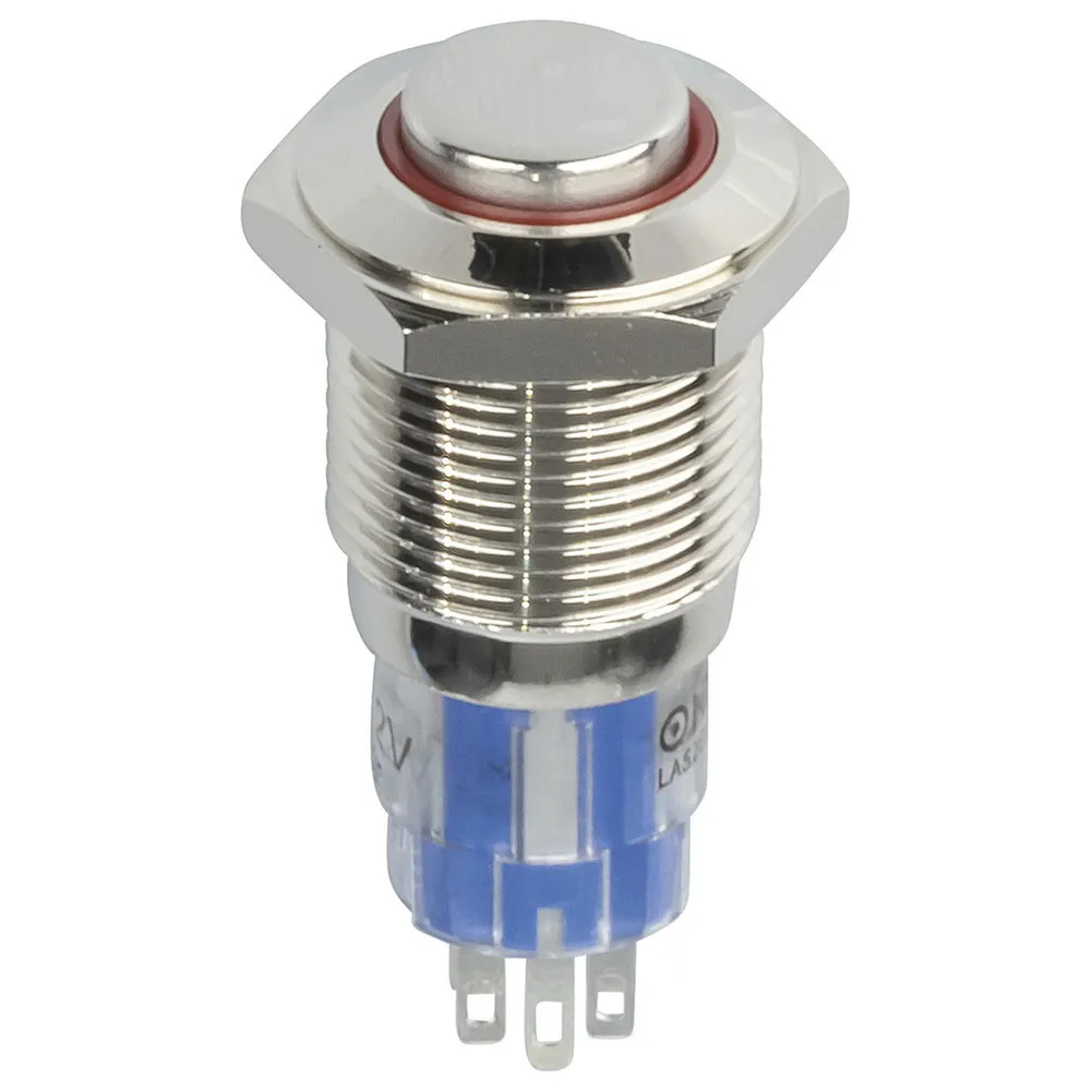 IP67 Rated Illuminated Pushbutton Switch Blue | Jaycar Australia