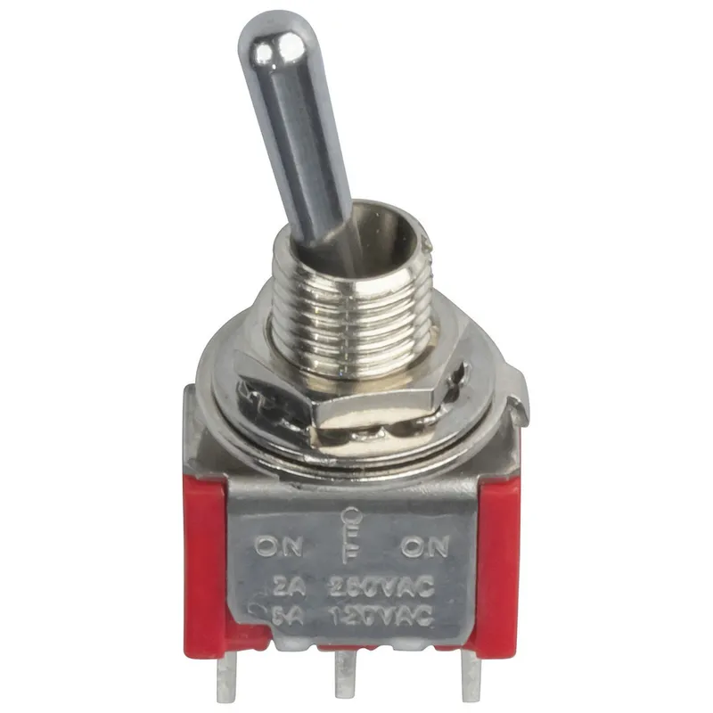 Sealed Mini Toggle Switch 2A 250VAC | Jaycar Australia