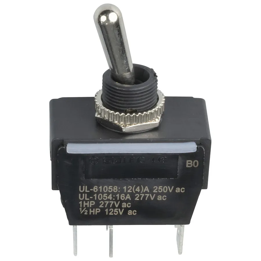 DPST IP56 Switch Black 250VAC 6A | Jaycar New Zealand