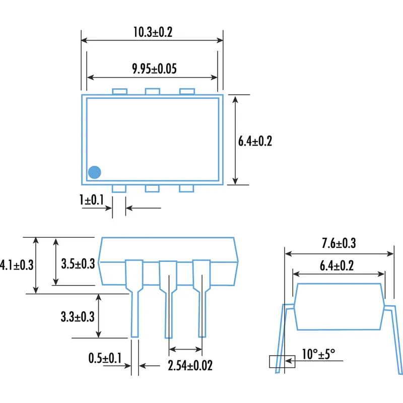 PCB Mount Solid State DIL Relay | Jaycar Australia