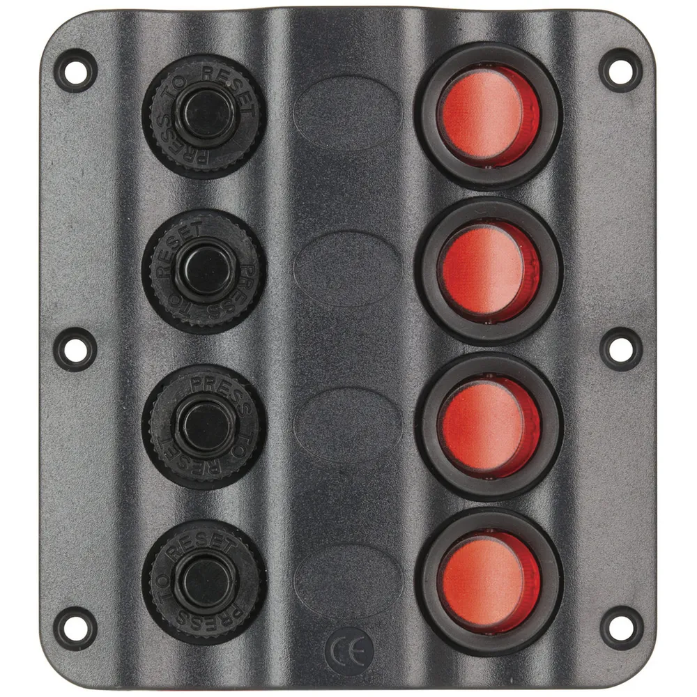 Marine Switch Panel with Circuit Breakers | Jaycar Australia