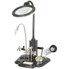 LED Magnifying lamp with third hand | Jaycar New Zealand