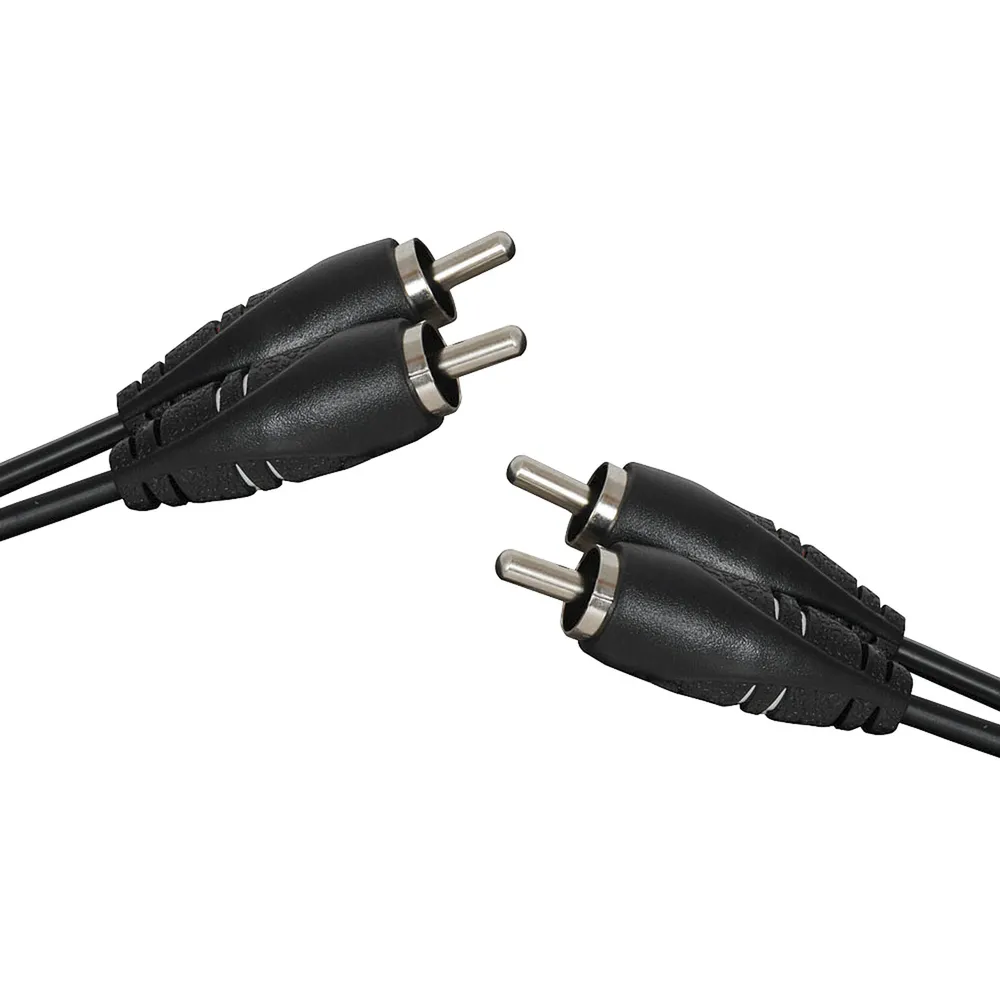 2 x RCA Plugs to 2 x RCA Plugs - 5m | Jaycar New Zealand