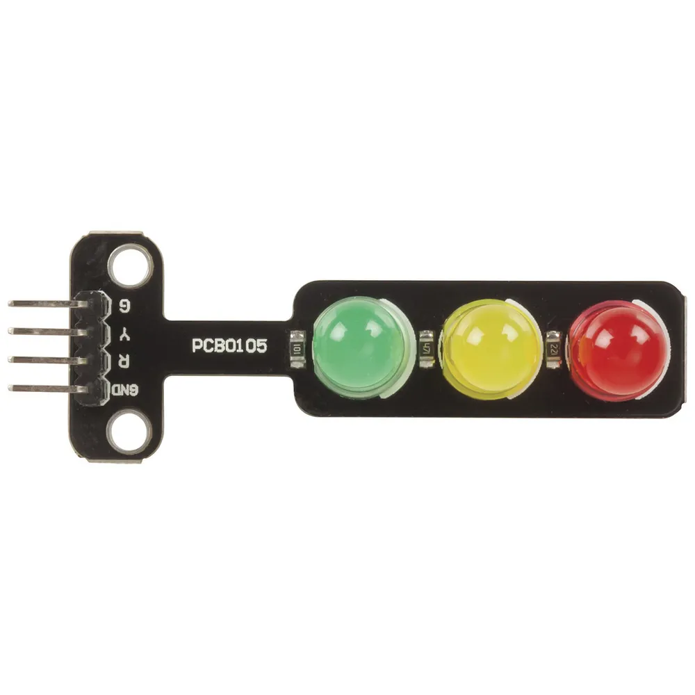 LED Traffic Light Module for Arduino | Jaycar Australia