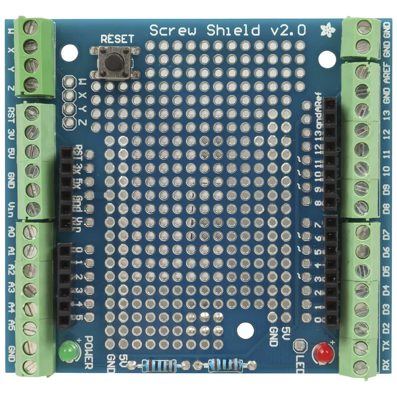 Duinotech Arduino UNO Prototyping Shield with Screw Terminals | Jaycar Australia