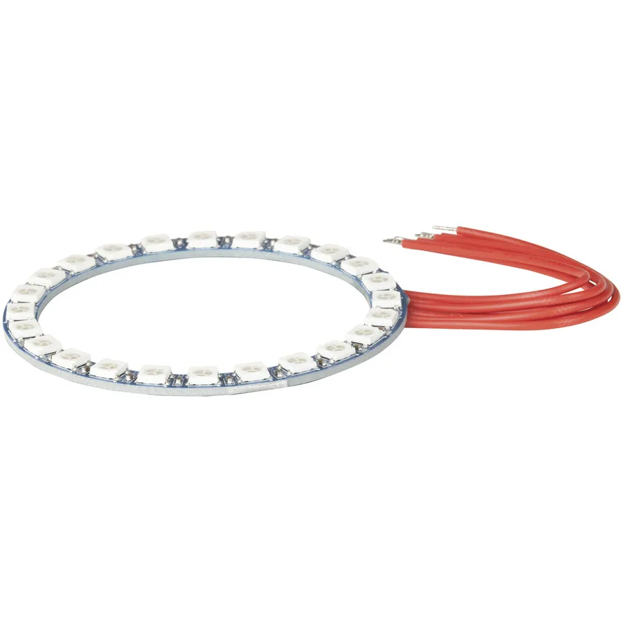 Arduino Compatible WS2812B RGB LED Circular Strip | Jaycar New Zealand