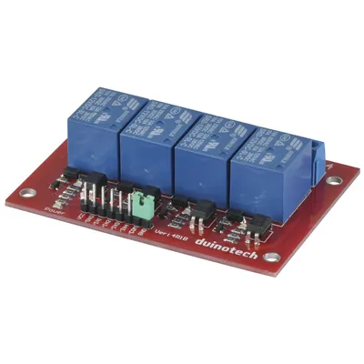 Arduino Compatible 4 Channel 12V Relay Module | Jaycar Australia