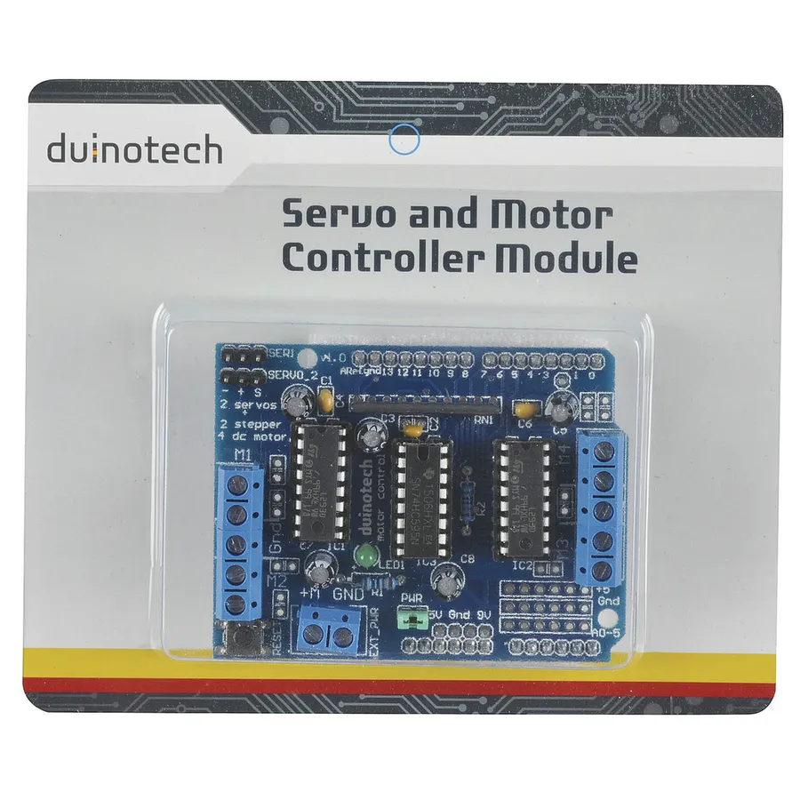 Duinotech Arduino Compatible Motor Servo Controller Module | Jaycar New ...