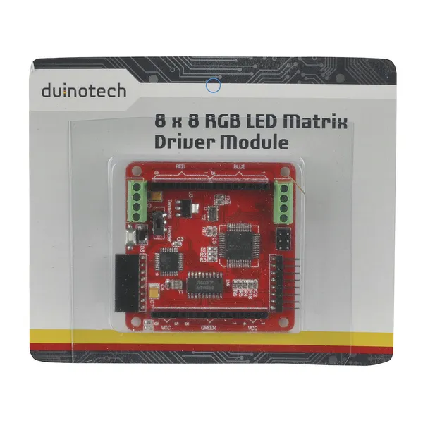 Arduino Compatible 8 x 8 RGB LED Matrix Driver Module | Jaycar Australia