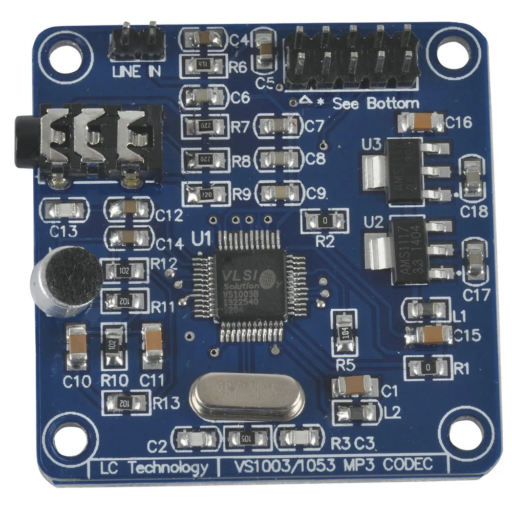 Arduino Compatible MP3 Recording Module | Jaycar Australia