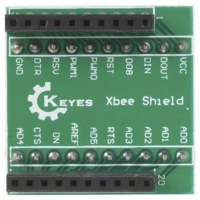 Arduino Compatible Xbee Interface Shield | Jaycar Australia