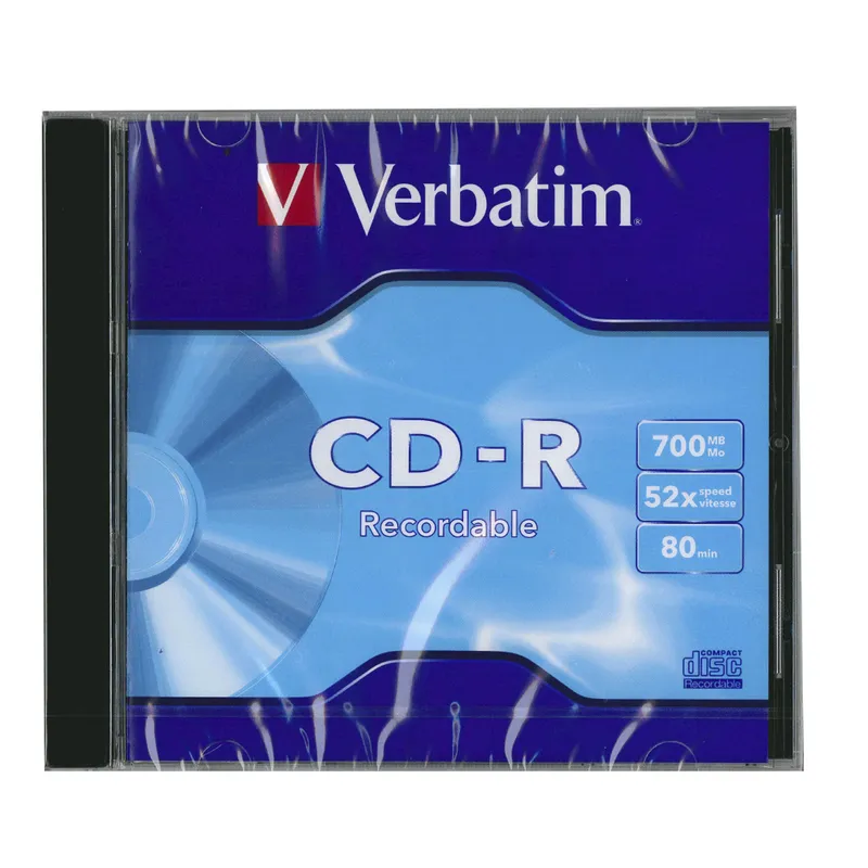 Verbatim (P-Cyanine) CD-R 80min/700MB 50 Pack Spindle 52x | Jaycar New ...