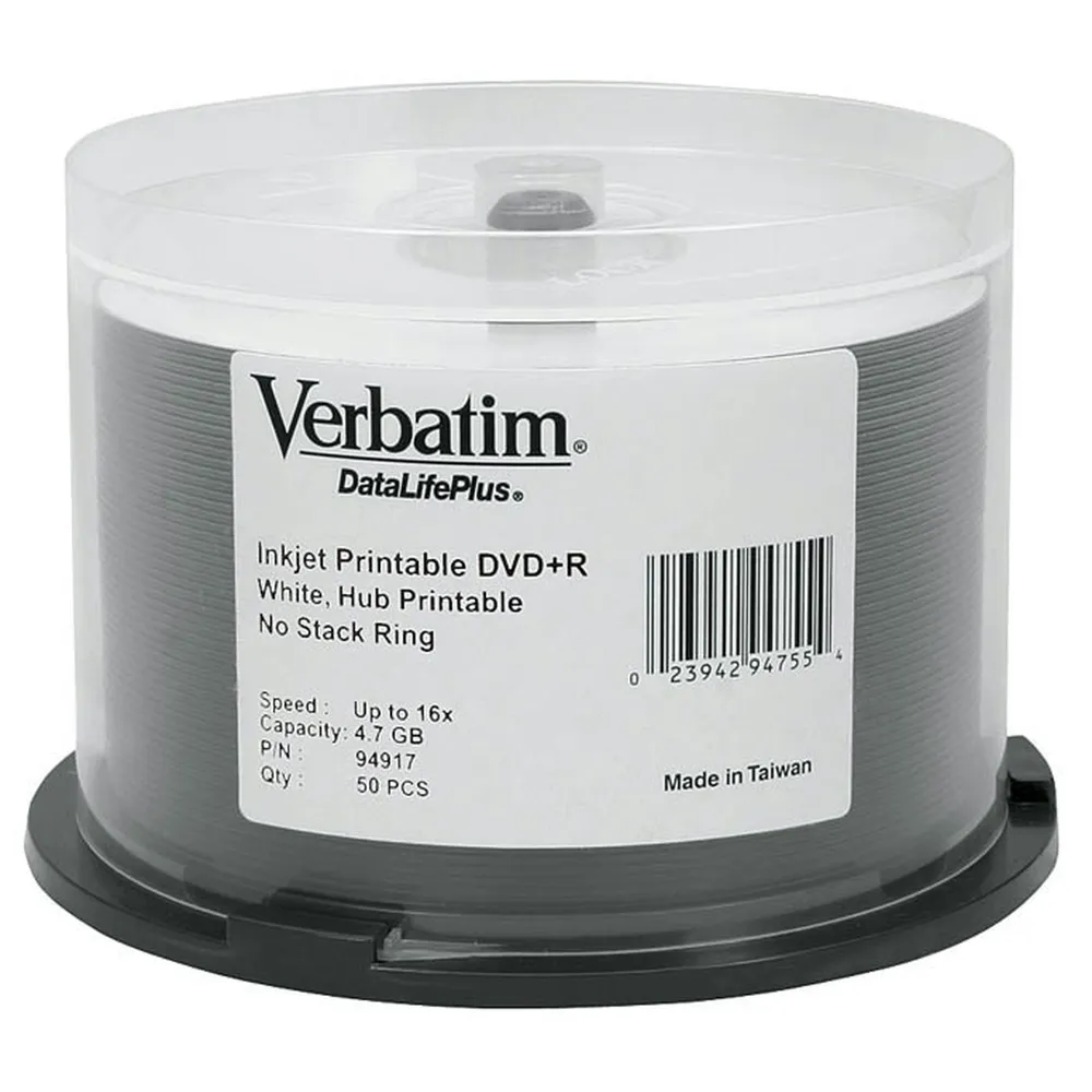 Verbatim DVD+R DL 8.5GB 8x Spindle 10 Pack | Jaycar Australia