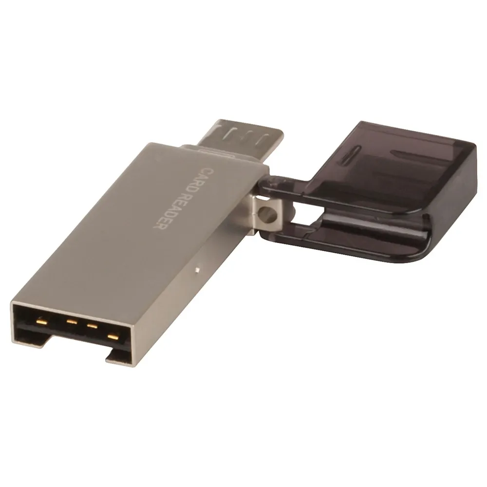 OTG USB Micro USB Card Reader Suits Android Devices | Jaycar Australia