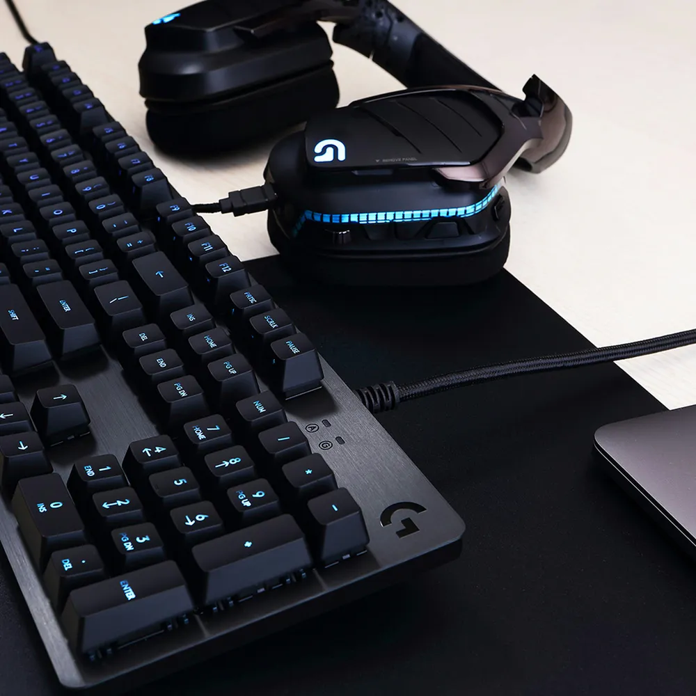 Logitech® G512 Carbon LIGHTSYNC RGB Mechanical Gaming Keyboard with GX ...