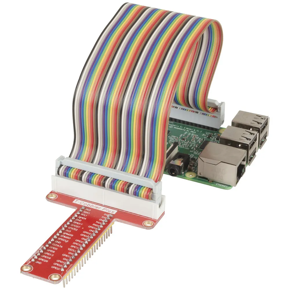 Raspberry Pi GPIO Breakout Lead and Header for breadboard | Jaycar ...