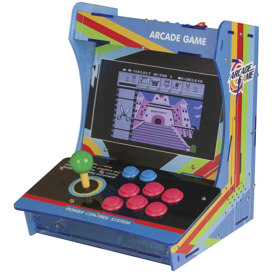 Retro Arcade Game Console with 1660 Games Included | Jaycar Australia