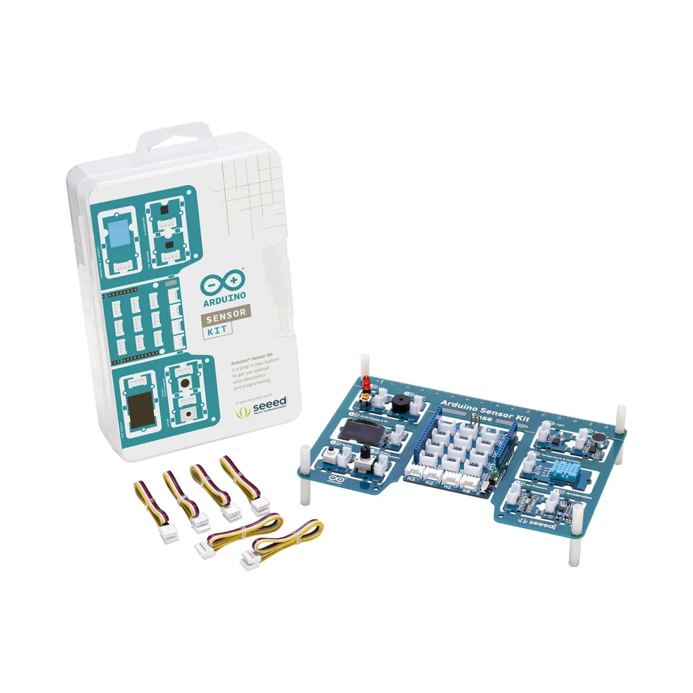 Arduino Sensor Kit with 10 Sensors plus Shield | Jaycar Australia