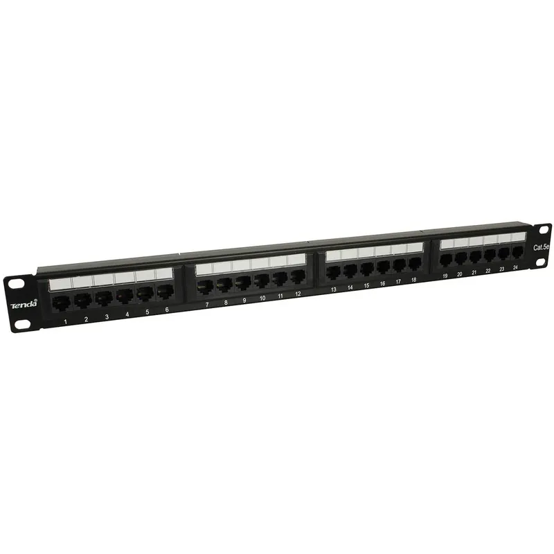 Rack Mount 24 Port Patch Panel Cat.6 | Jaycar Australia
