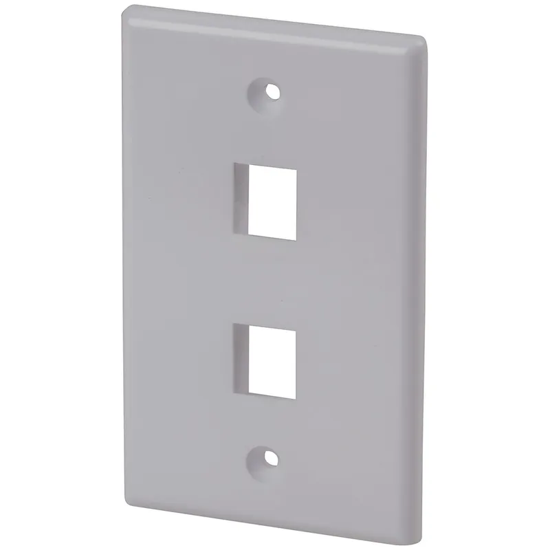 Keystone Wall Plate Single White | Jaycar New Zealand