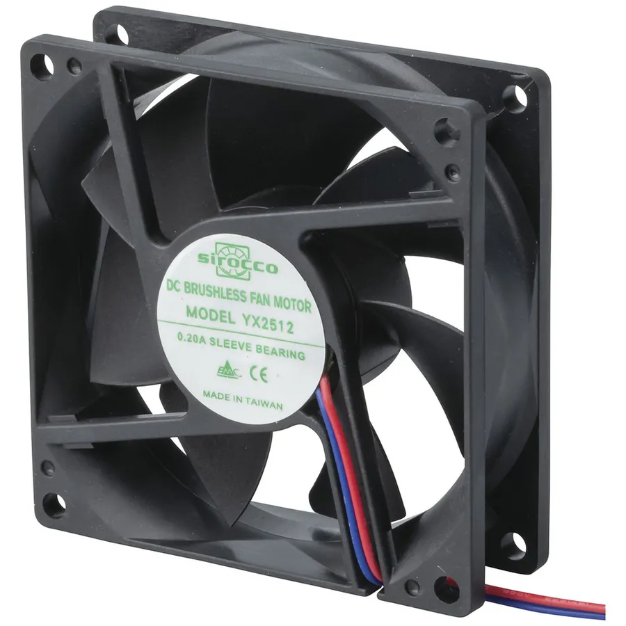80mm 12V DC Fan | Jaycar New Zealand