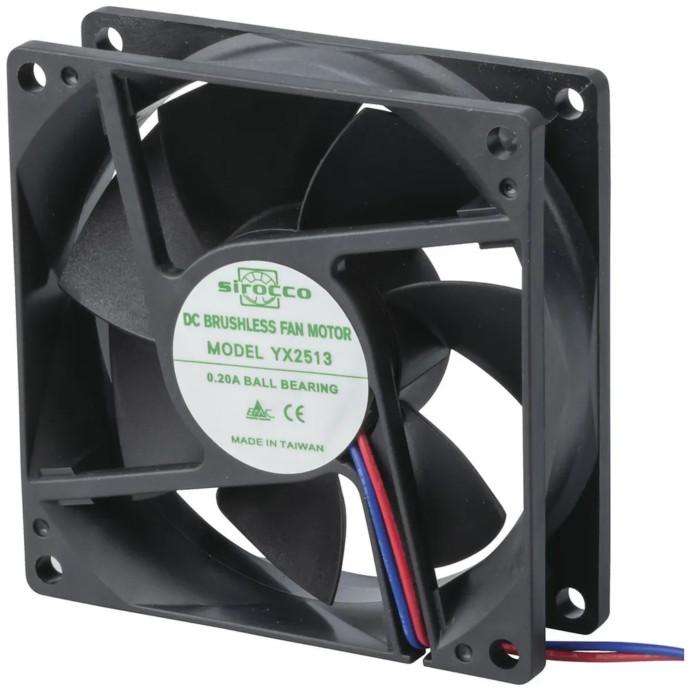 80mm 12V DC Fan | Jaycar Australia