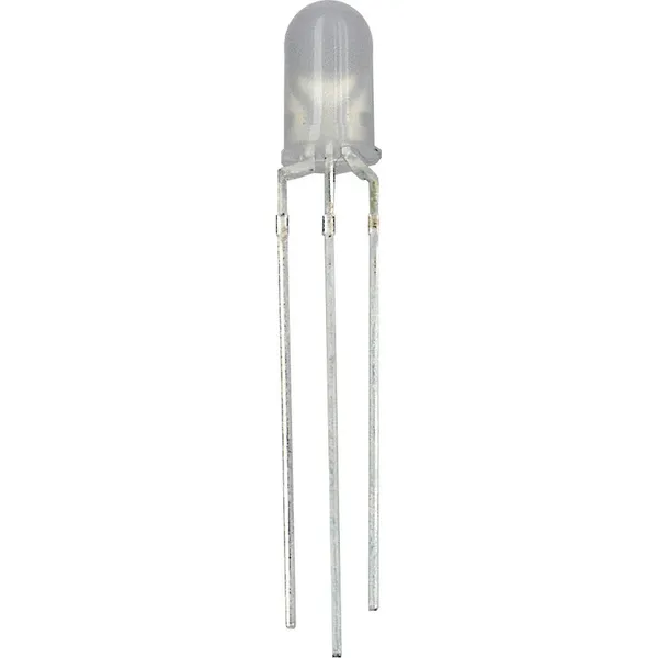 Tricolour RGB 5mm LED 600-1000mcd Round Diffused | Jaycar Australia