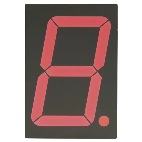 FND507/LTS542R/S50 RWB Common Anode 7 Segment Display | Jaycar Australia